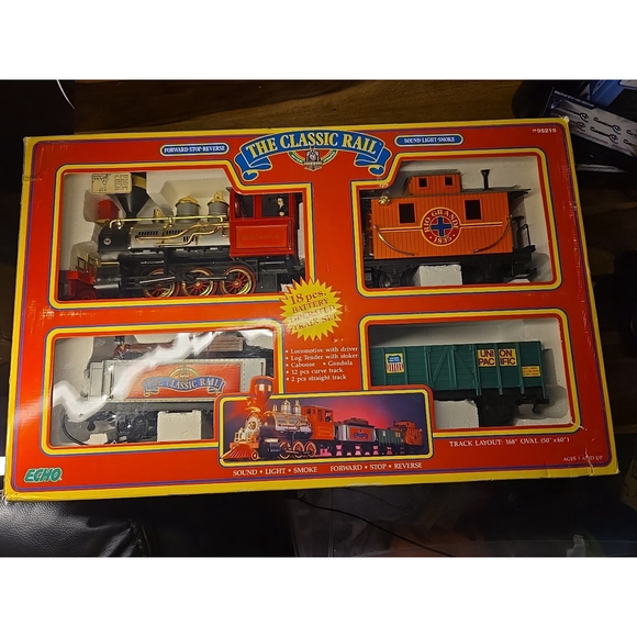 Echo toys | Toys | Echo Toys Classic Rail Battery Op Tain Set ...
